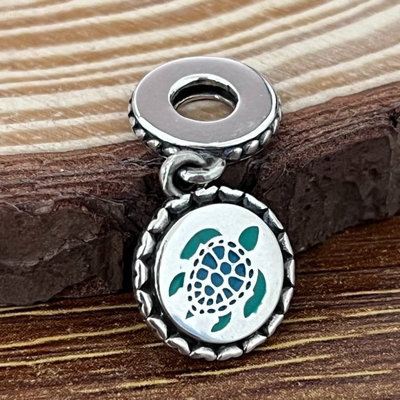 Pandora | Jewelry | Pandora Florida Beach Tortoise Dangle Charm | Poshmark